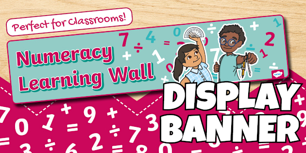 Numeracy Display Banners | twinkl.com.au
