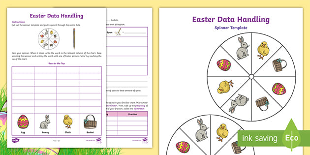 👉 Easter Data Handling Activity (teacher made)