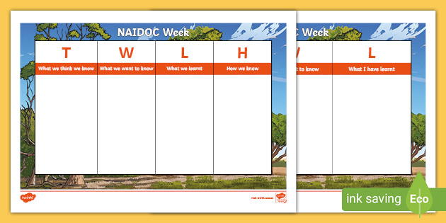 FREE! - NAIDOC Week TWLH and KWL Grid | Primary Resources