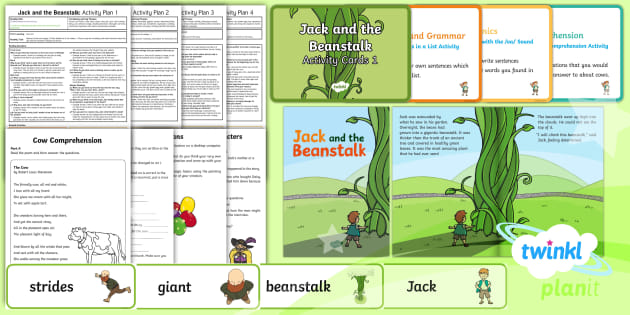 Jack and the Beanstalk Unit Pack Y2 (teacher made)