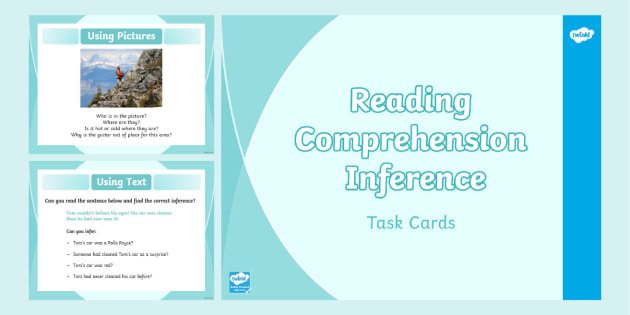 Reading Comprehension Inference PowerPoint (teacher made)