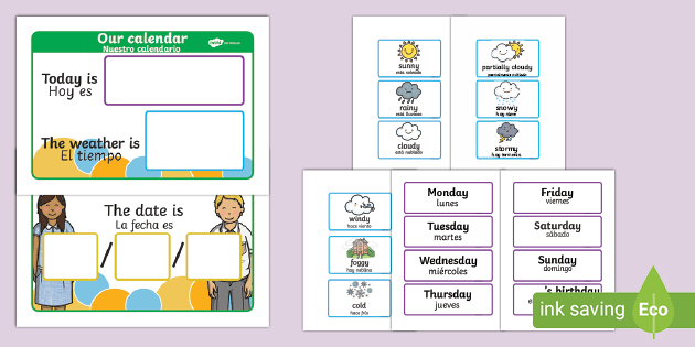 What is the Weather like Today? Chart - daily weather calender, weather ...