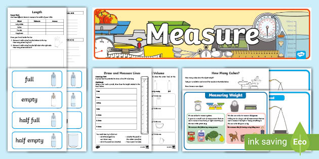 First/Second Class Measure Trainee Teacher Pack