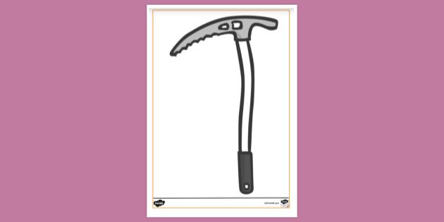 Axe Colouring Sheets | twinkl.co.uk