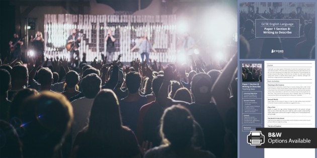 Creative Writing at GCSE Writing to Describe Picture Prompts