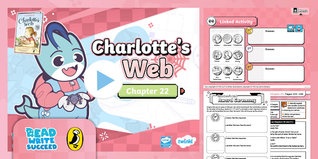 Charlotte's Web Guided Readings | twinkl.co.uk