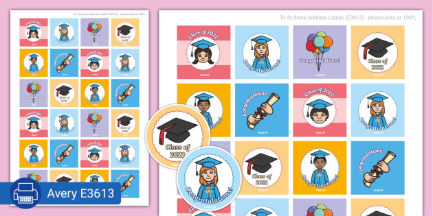 Graduation Stickers (Teacher-Made)