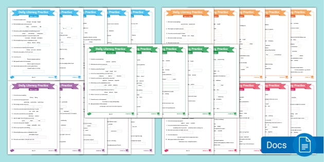 Level 3 - Daily Literacy Practice (teacher made)
