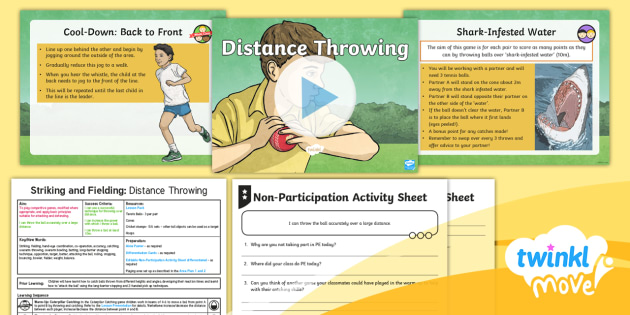 Throwing for Distance PE Lesson | Year 6 | Twinkl PE