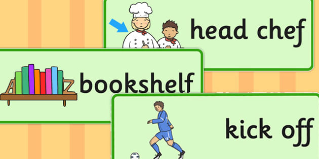 Two Syllable Final 'F' Sound Word Cards (teacher made)