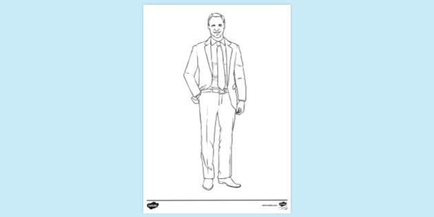 FREE! - Prince William Colouring Sheet (teacher made)