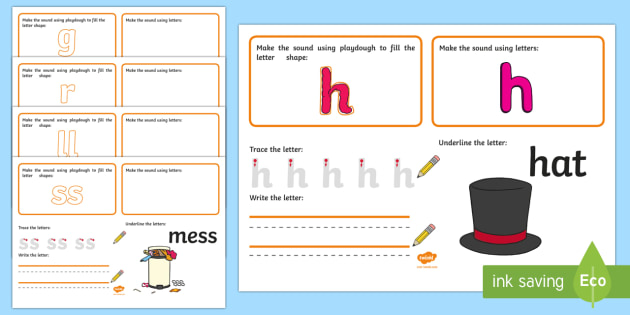 Phase 2 Phonics Sounds Make Read Write Activity Mats