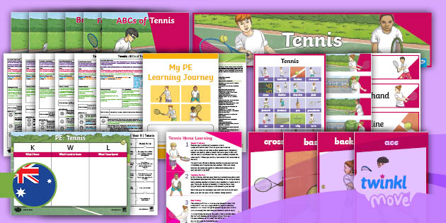 Move PE Year 5 Net and Wall: Tennis: Unit Pack