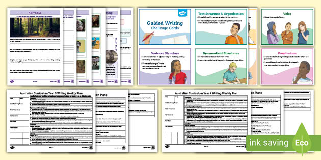 Guided Writing Pack 3-6 for the Australian Curriculum