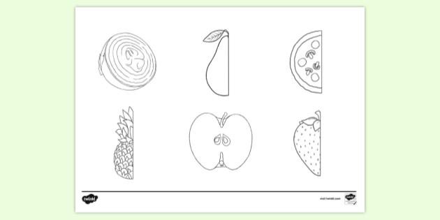 FREE! - Half Sheet Colouring Page (teacher made)