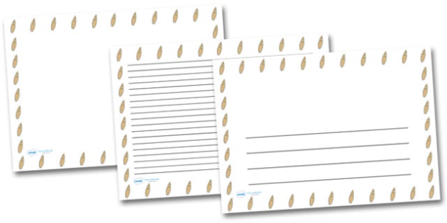 Surfboard Landscape Page Borders- Landscape Page Borders