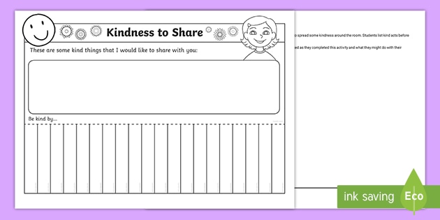 World Kindness Day Tear and Share