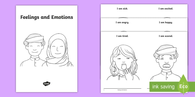 Emotions and Feelings Emergent Reader Booklet (teacher made)