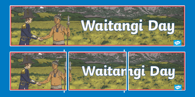Waitangi Day Display Banner (teacher made)