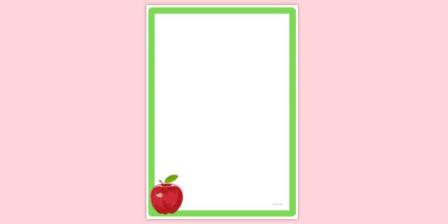 FREE! - Simple Apple (teacher made)