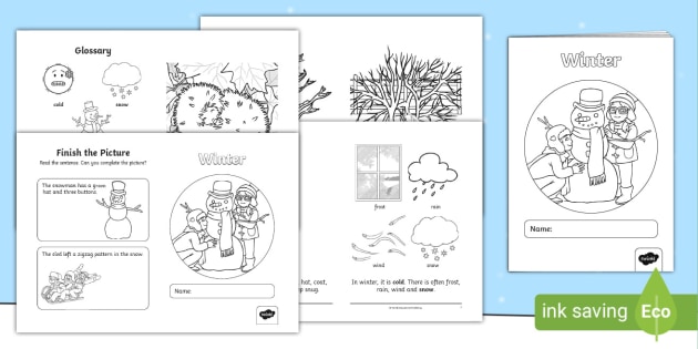 Winter Booklets | twinkl.com.au