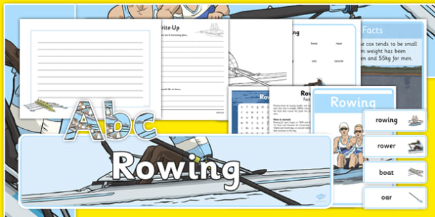 FREE! - The Olympics Rowing Display Banner - Rowing, Olympics, Olympic ...