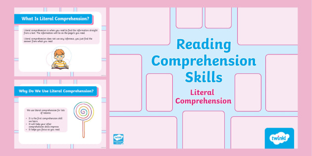 Ppt Steps For Excellent Reading Comprehension Powerpoint