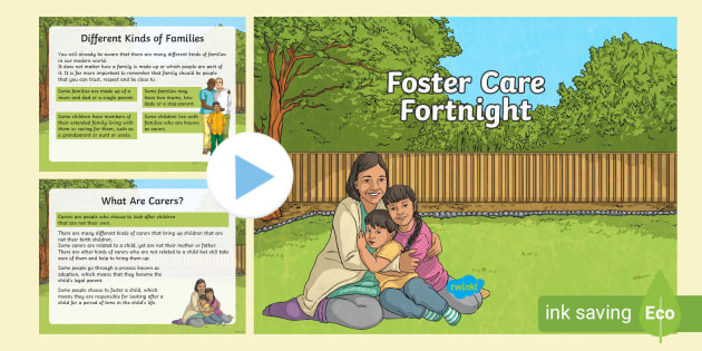 Foster Care Fortnight PowerPoint - Health and Wellbeing