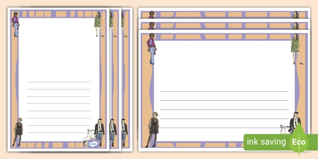 1960s Page Borders (Teacher-Made)