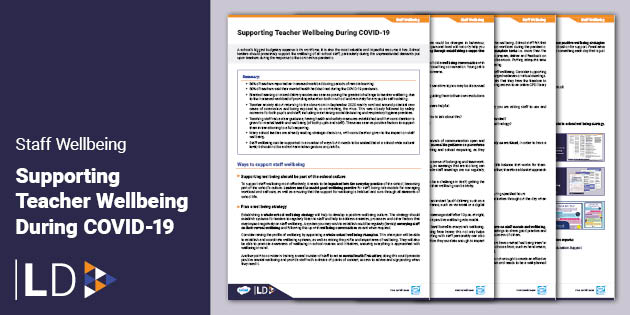 Supporting Teacher Wellbeing During COVID-19