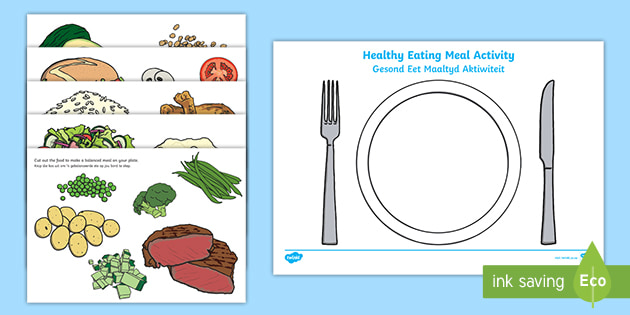 Healthy Eating Meal Activity (teacher made)