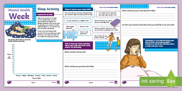 Mental Health Day Sleep Resource