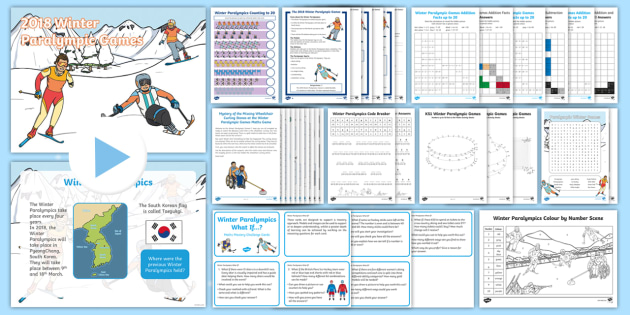 Top 10 Winter Paralympics Resource Pack