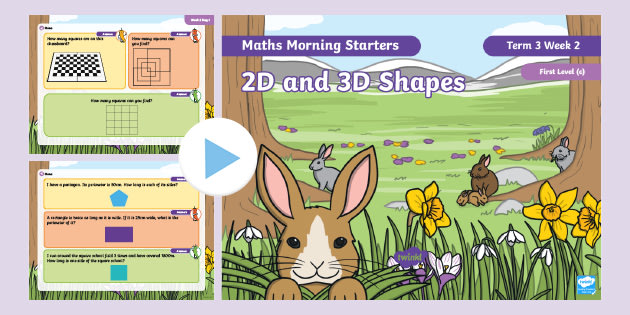 Maths Morning Starters First Level (c) Term 3 Week 2 PowerPoint