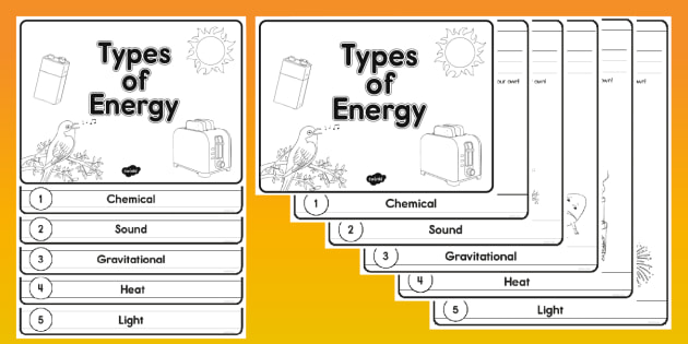 Types of Energies | twinkl.com