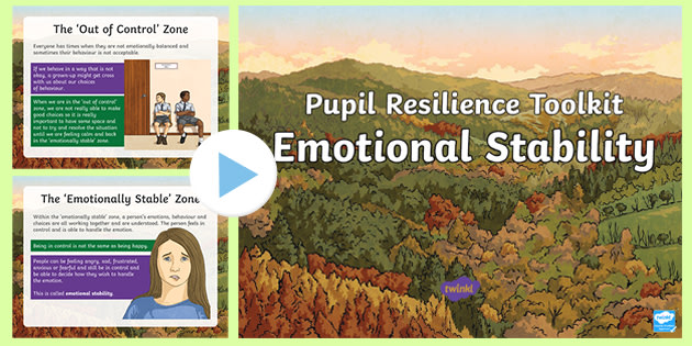Emotional Stability PowerPoint | Twinkl Life (teacher made)