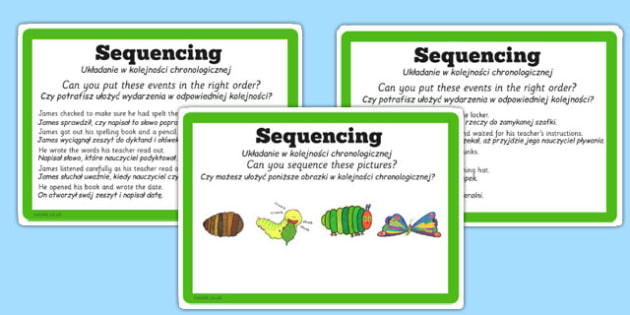 Sequencing Task Cards | twinkl.ca