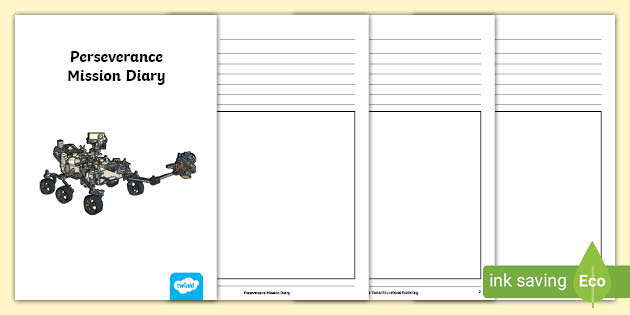 KS1 Perseverance Diary Template (teacher made)