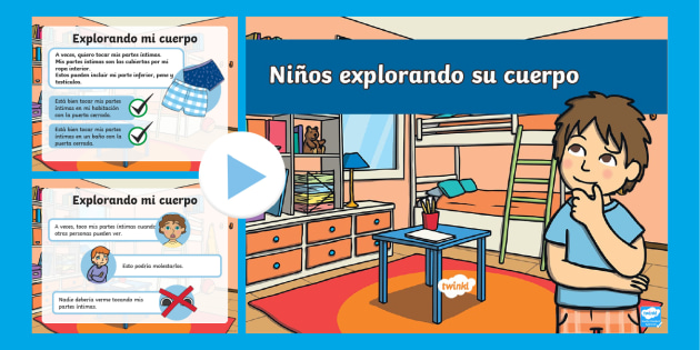 PowerPoint: Niños explorando su cuerpo (Teacher-Made)