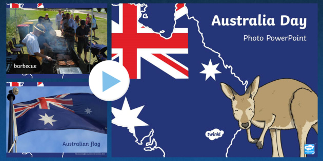 Australia Day Photo PowerPoint - australia, day, photo, slides