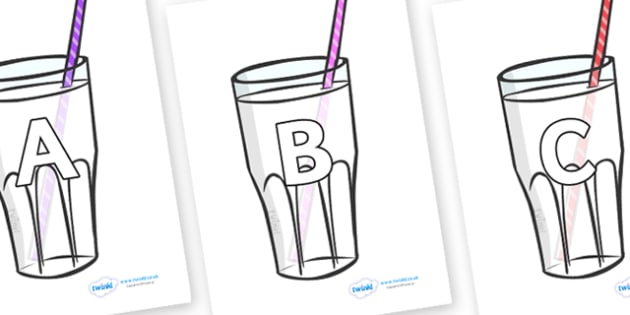 FREE! - A-Z Alphabet on Milkshakes (teacher made)