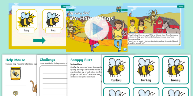 ‘ey’ saying /ee/ Lesson Plan - Level / Phase 6 Week 20 Lesson 3 Twinkl