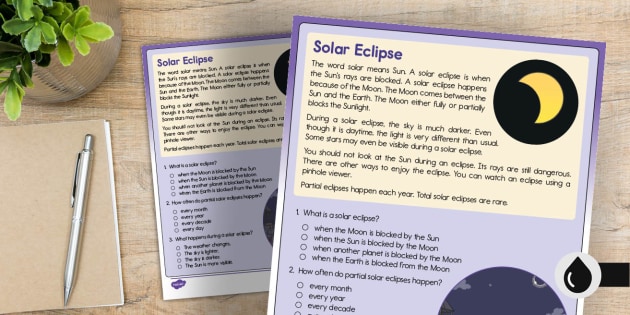Solar Eclipses Resources | twinkl.co.uk