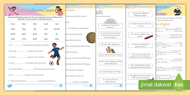 Past Continuous Interactive Worksheet Past Simple And Continuous