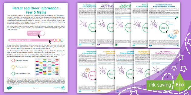 Parent Guides For Statistics -Year 5 Subject Support - Twinkl Guides
