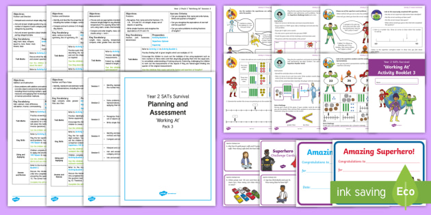 Year 2 SATs: ‘Working At’ Maths Intervention Boost Results Pack 3