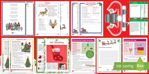 KS1 Last Week Before Christmas Resource Pack