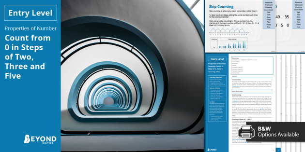 👉 Counting from 0 in Steps of 2, 3 and 5 - Entry Level