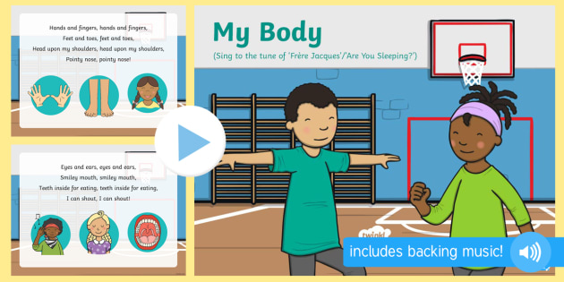 My Body Song PowerPoint