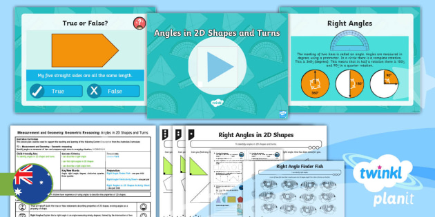 Year 3 Recognising Angles Lesson Pack | Twinkl PlanIt Maths